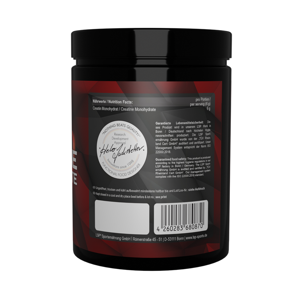 Creatine Monohydrat (500g) | Kaufen Sie jetzt online bei Fitness Imperium